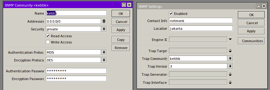 Bagaimana cara setup SNMP? | Help Center